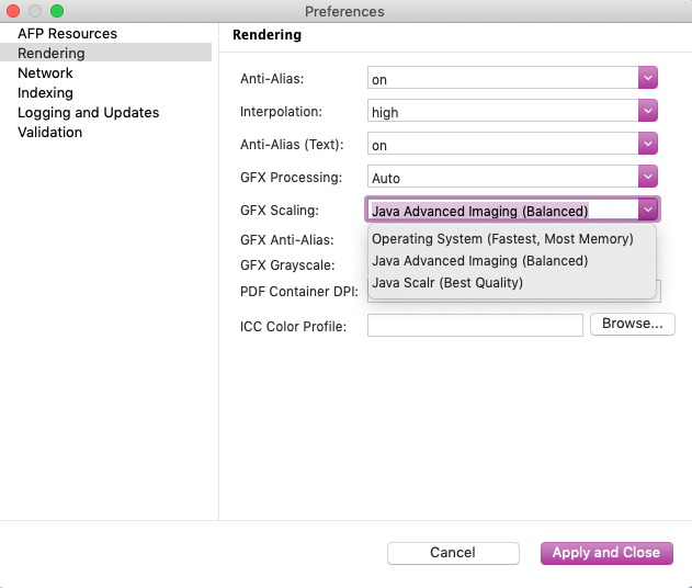 AFPWorX — advanced function presentation @ work.