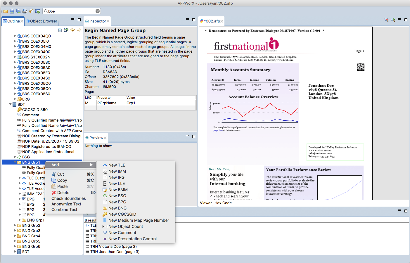 AFPWorX — advanced function presentation @ work.